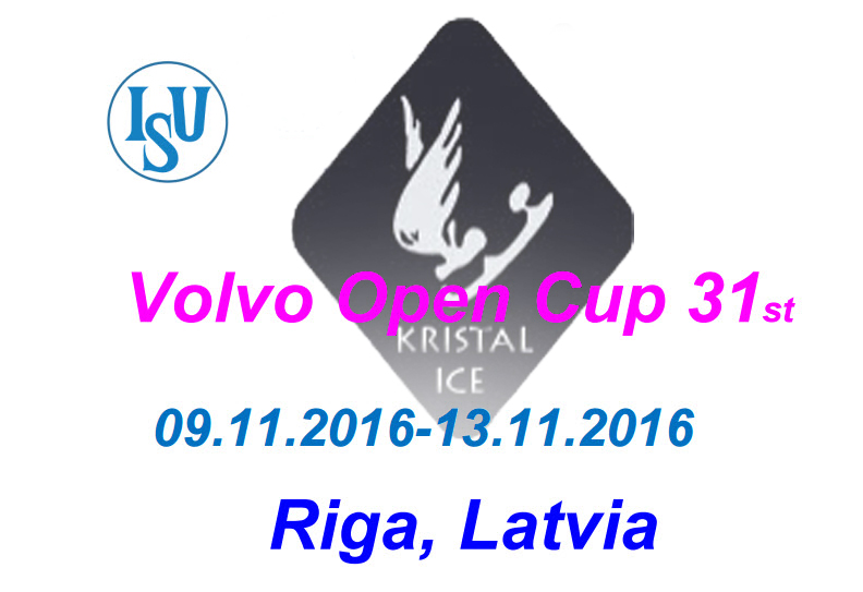Erster Eiskunstlauf Förderverein e.V. » ISU Volvo Cup 2016 in Riga/Lettland